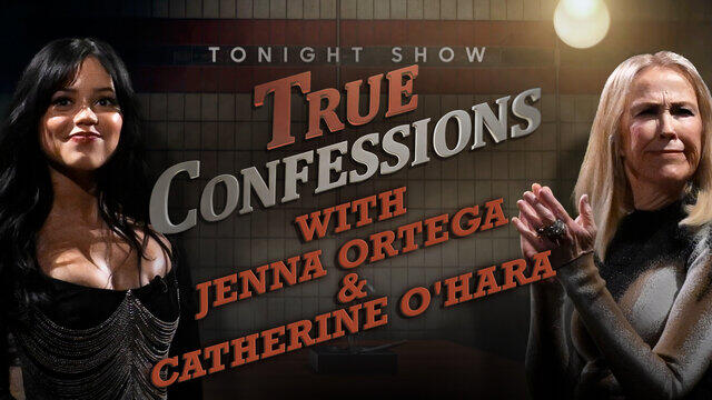 Jenna Ortega, Catherine O'Hara and Jimmy Fallon Swap "True Confessions ...