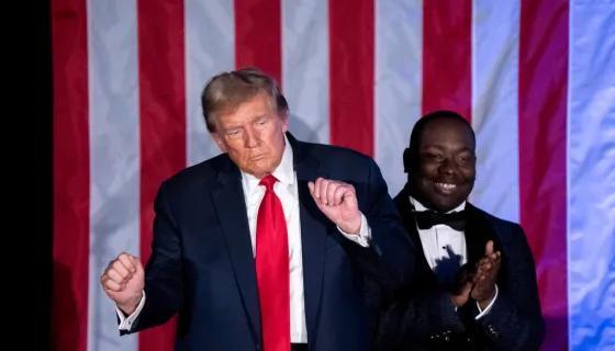 MAGA Maggot Donald Trump Says Mugshot And Charges Makes Black Voters ...