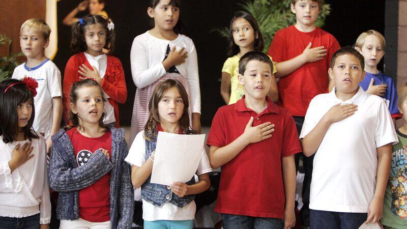 Maryland Elementary School Tries To Force Students To Say The Pledge ...