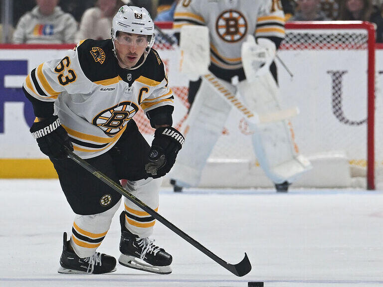 Bruins' Marchand out vs. Wild with upper-body injury - NewsBreak
