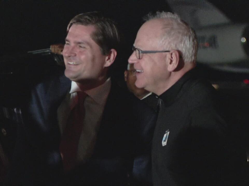 VP candidate Tim Walz attends private event in Hunts Point