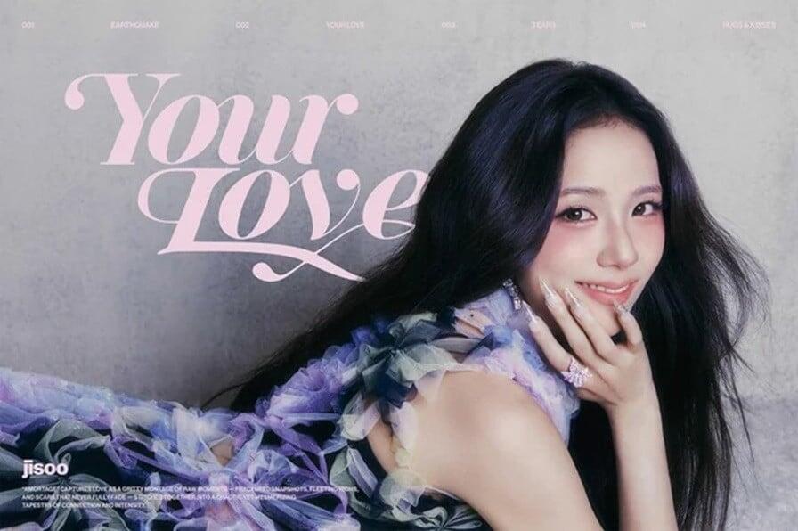 Jisoo drops concept poster for ‘Your Love’ from 1st mini album ...