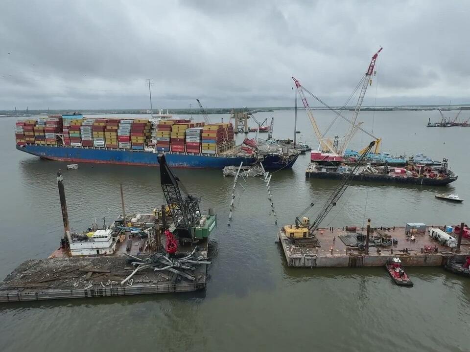 What still needs to be done following Francis Scott Key Bridge demolition?