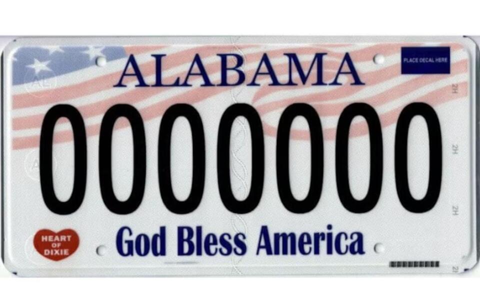 Good news for drivers who like this popular Alabama car tag - NewsBreak