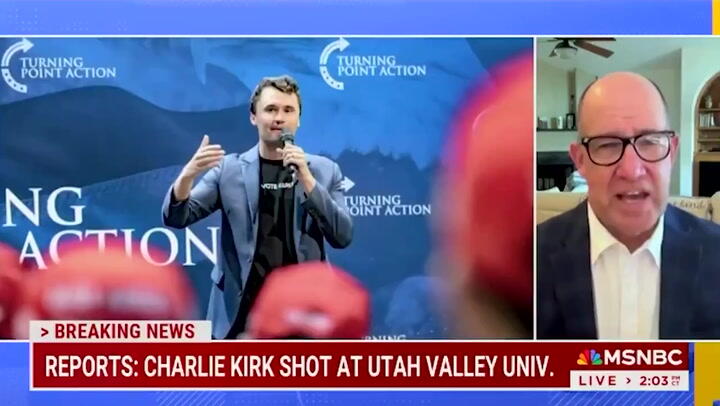 MSNBC host fired after 'insensitive' comments about fatal Charlie Kirk ...