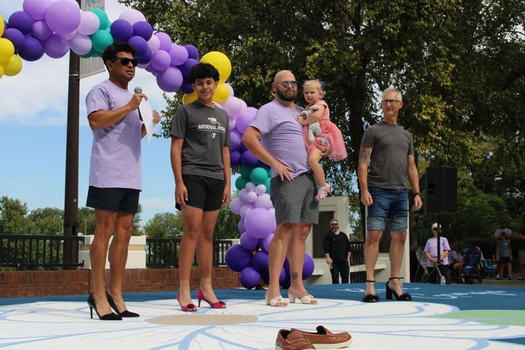 Heels and Healing: Walk a Mile in Her Shoes event parades down Broad ...