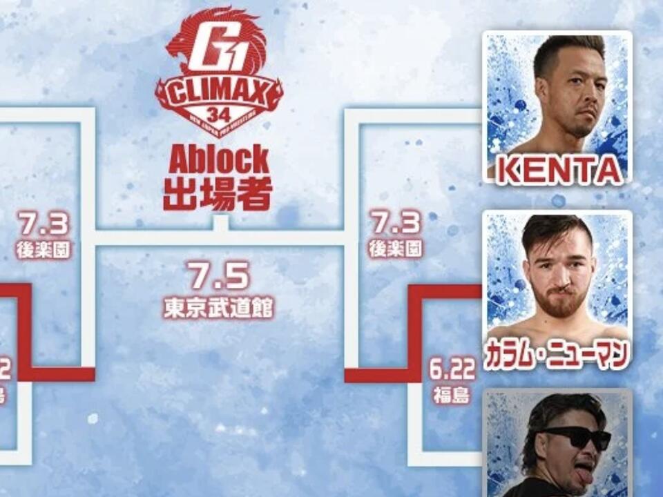 YOSHI-HASHI And Callum Newman Advance In NJPW G1 Climax 34 A Block ...