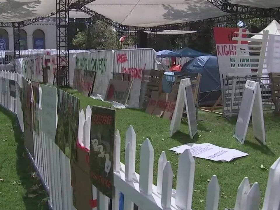 Protests at college graduations across the country