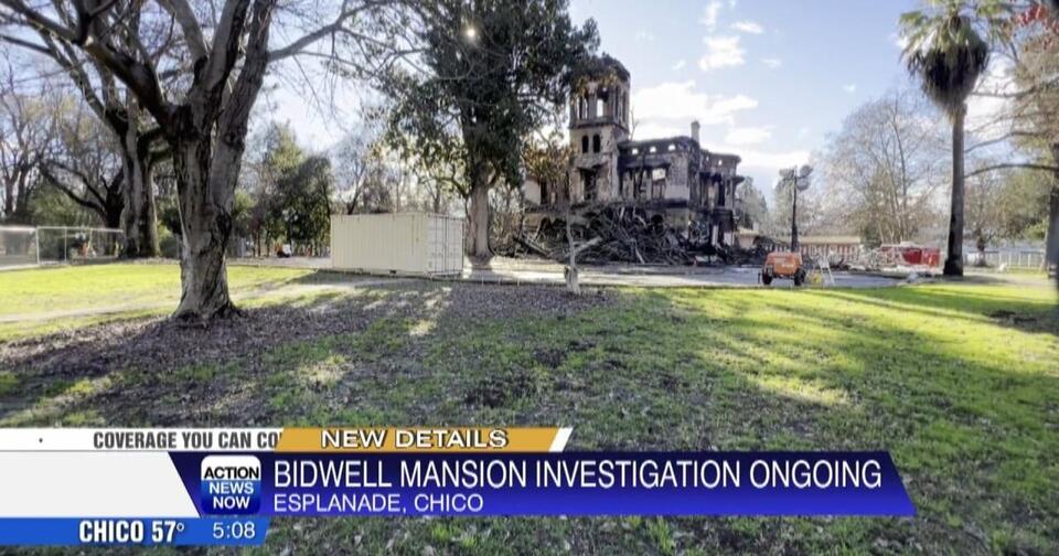 State Parks comments on Bidwell Mansion post-fire investigation and ...