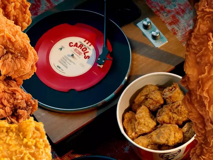 KFC Turns Iconic Chicken Bucket Lid Into Playable Vinyl Record