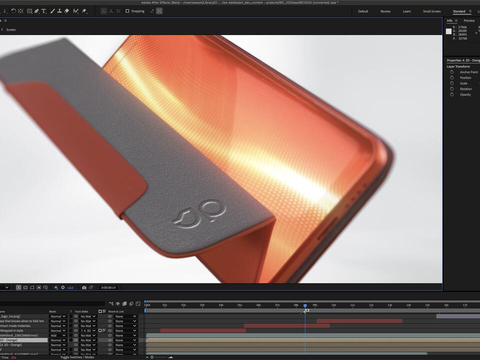 Adobe After Effects gets a blitz of new 3D motion design upgrades