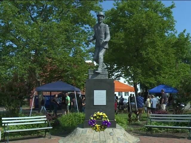 Celebration marks 50th years of Richmond statue honoring iconic ...