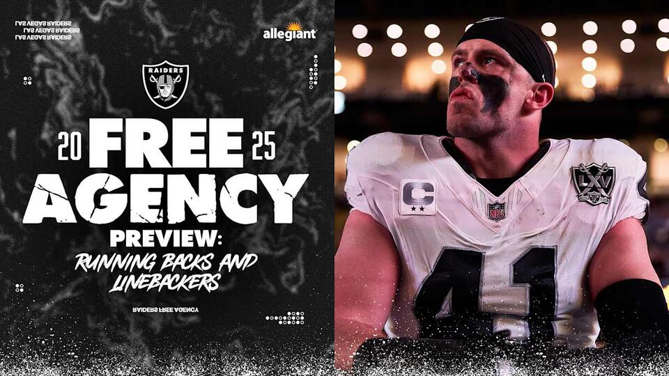 Raiders linebackers and running backs | 2025 NFL Free Agency - NewsBreak