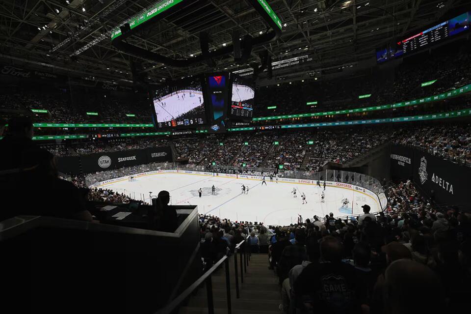 Ryan Smith names Delta Center as hockey venue for 2034 Winter Games ...