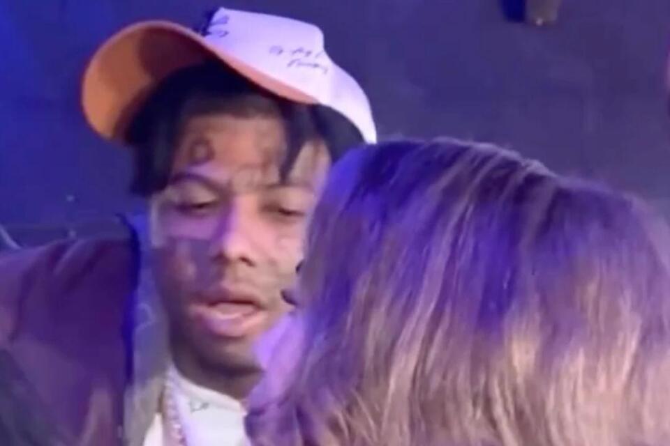 Blueface Attempts to Break Up Fight Between His Mom and New Girlfriend ...