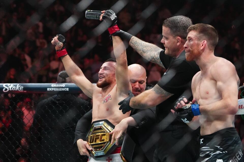 Merab Dvalishvili to make 4th title defense vs. Petr Yan at UFC 323 ...