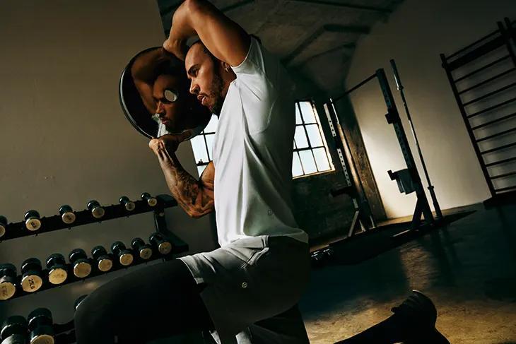 Lewis Hamilton Stars in the Lululemon Train Campaign - NewsBreak