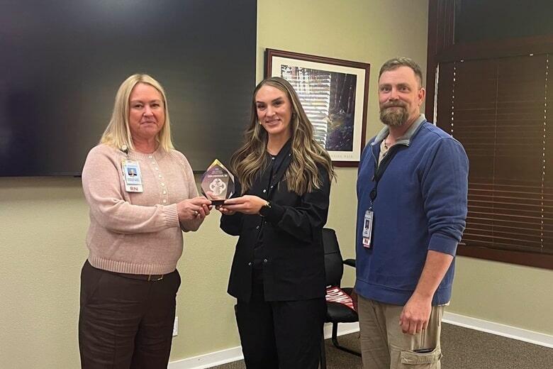 Saint Alphonsus Baker City RN Cara Anderson receives Nightingale Award ...