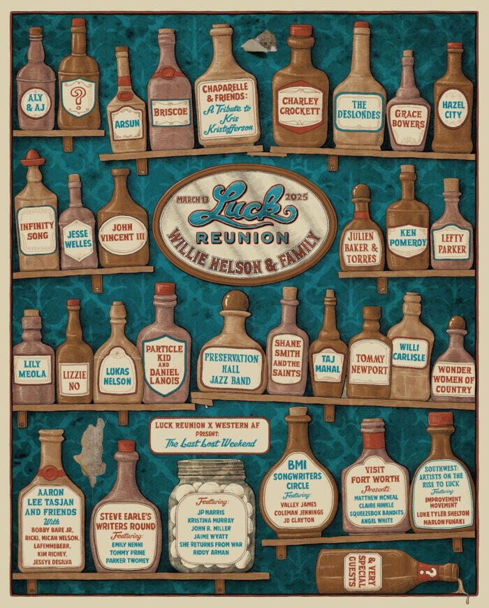 Willie Nelson’s Luck Reunion Unveils 2025 Lineup: Steve Earle, Taj ...