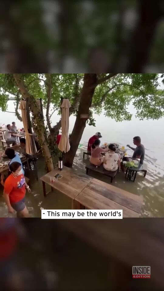 River Waves Knock Over Seats at FloodThemed Restaurant - NewsBreak