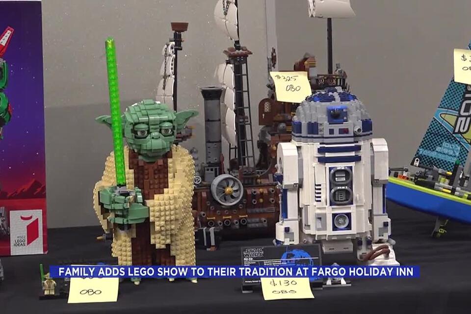 Family adds Lego show to their tradition at Fargo Holiday Inn - NewsBreak