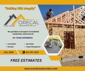 Let OreCal Construction LLC Build It For You! Residential Remodels ...