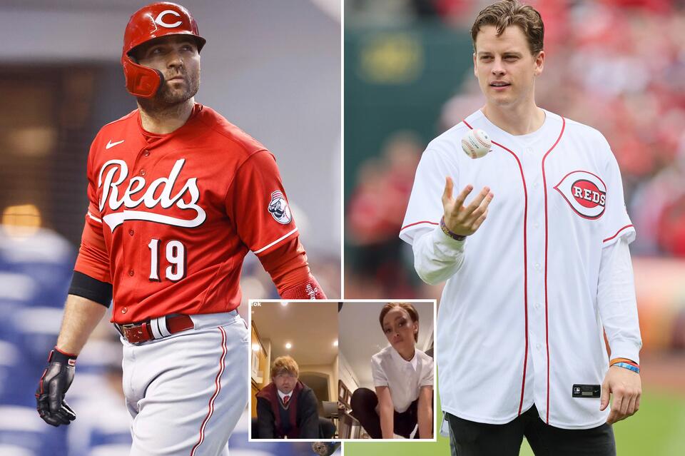 Joey Votto claims Joe Burrow mocked him for being too ‘old for TikTok ...