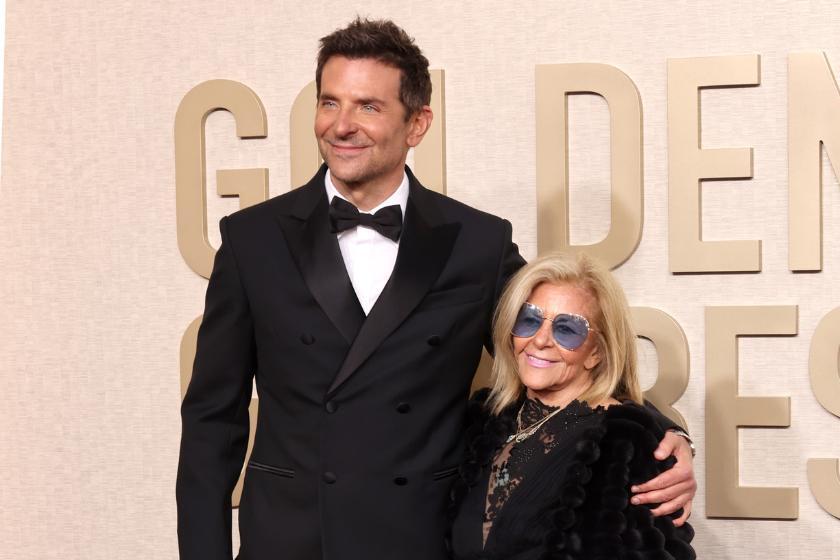 Bradley Cooper Brings His Mom Gloria as His 2024 Golden Globes Date ...