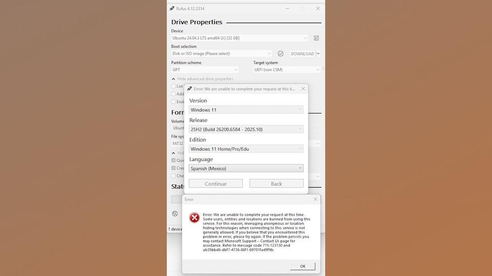 Microsoft Blocks Windows 11 ISO-Downloads in USB-Tool Rufus - NewsBreak