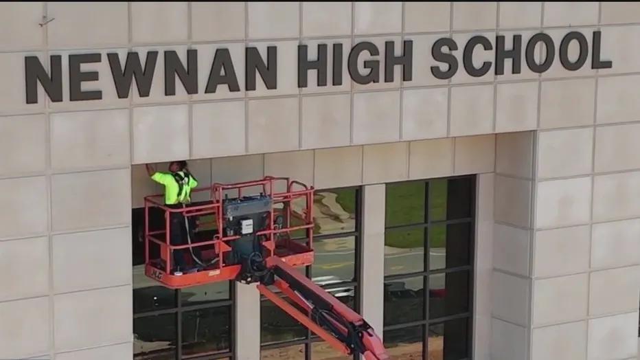Newnan High School, destroyed by tornado, to reopen end of summer ...