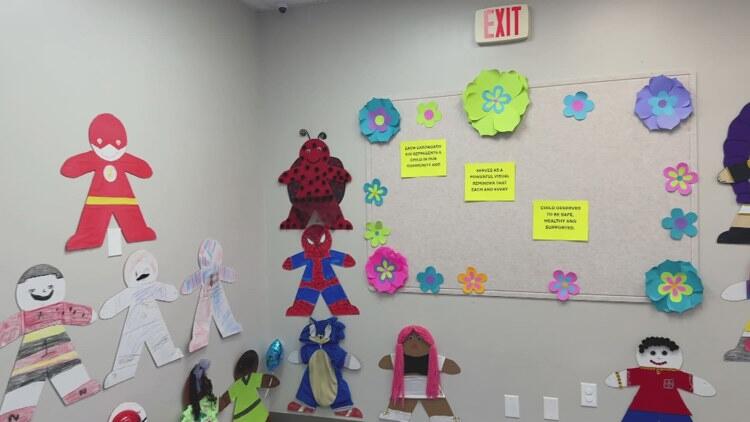 Students at George Gervin Academy display cardboard cutouts to raise ...