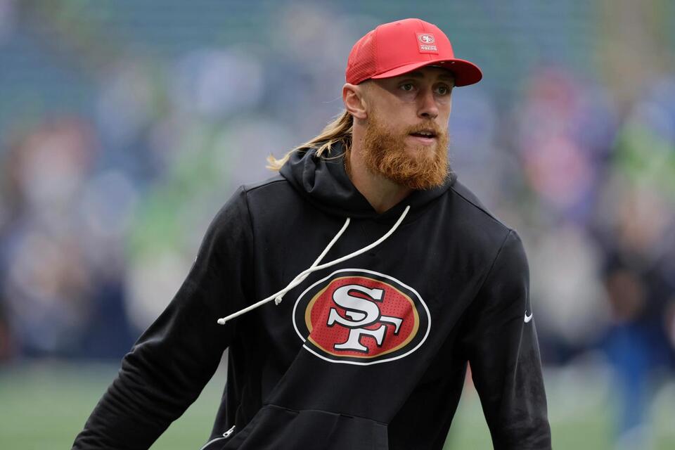 San Francisco 49ers star George Kittle speaks out on fake Charlie Kirk ...
