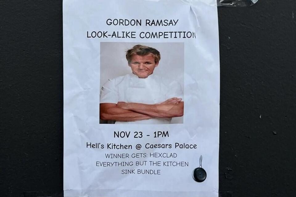 Gordon Ramsay Looked the Most Like Gordon Ramsay at a Gordon Ramsay ...