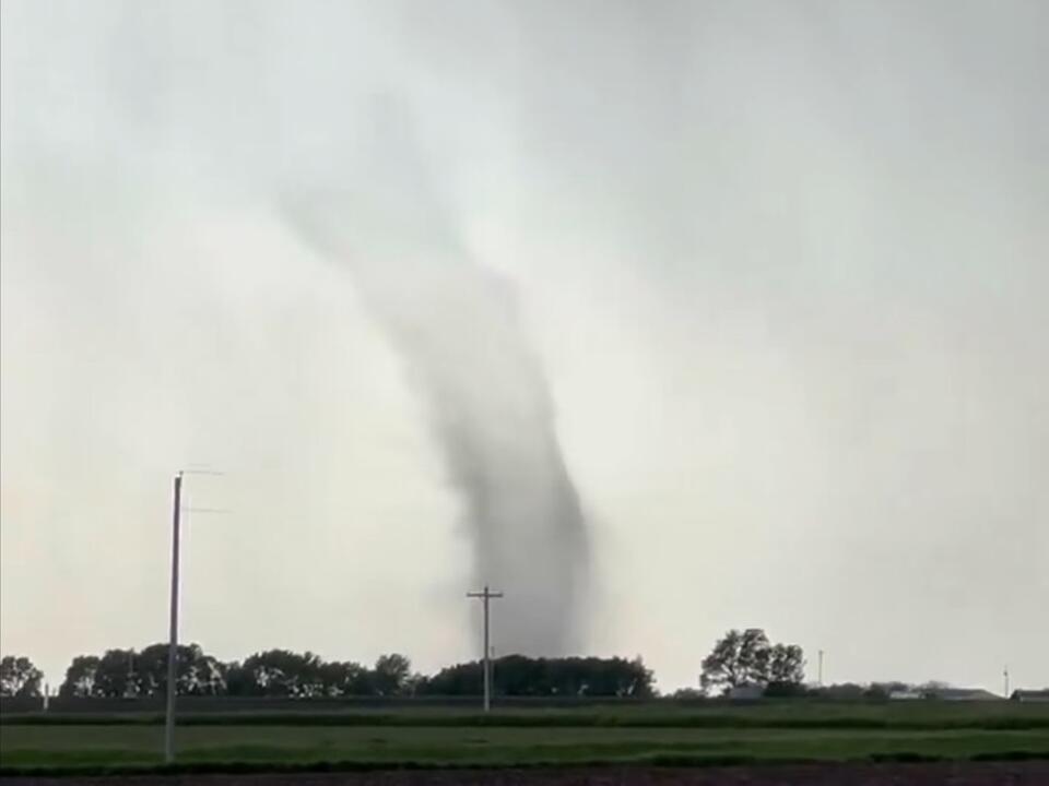 Watch: Tornado captured on camera near Hayfield, Minnesota