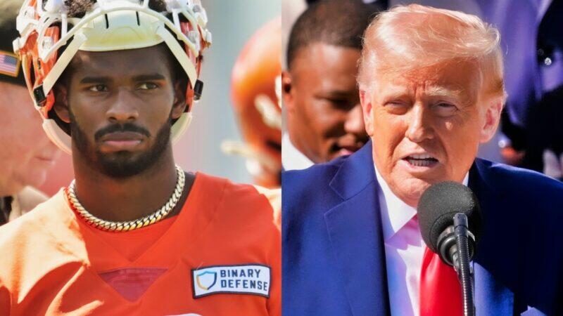 Shedeur Sanders Breaks His Silence With 2-Word Truth Bomb For President ...
