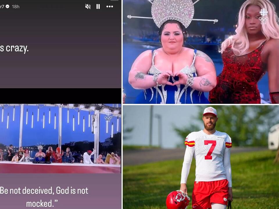 French church leaders, Chiefs’ Harrison Butker slam apparent drag ...