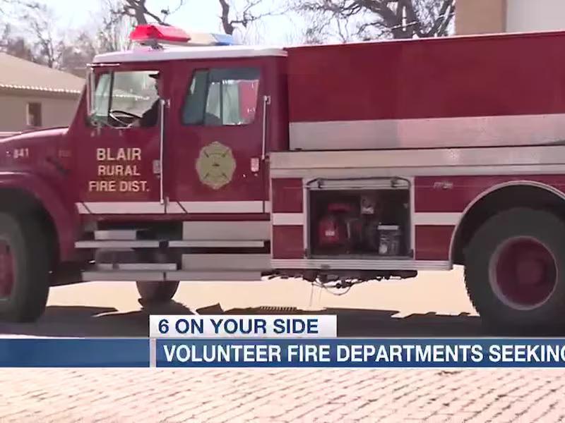 Nebraska volunteer fire departments seek help as wildfire risk increases
