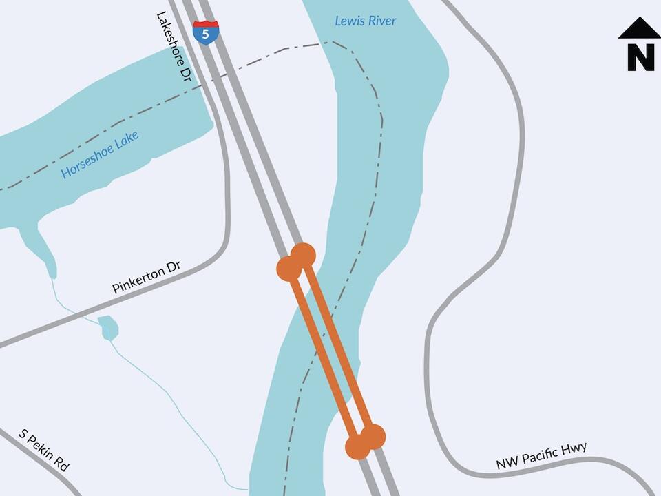 Expect long traffic delays on I-5 in southern Washington state