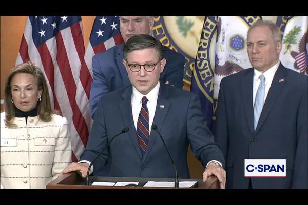 Speaker Johnson on Investigation of Fed Chair Powell: "I'm going to ...