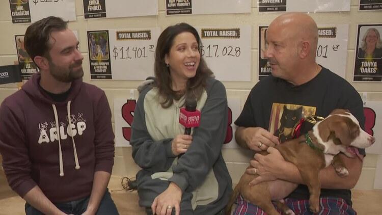 Lee and Amanda compete to raise funds for ARLGP at annual 'sleep-in ...