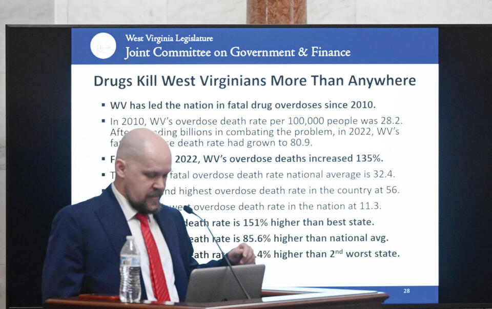Lawmakers receive sobering report on W.Va.’s substance use disorder ...