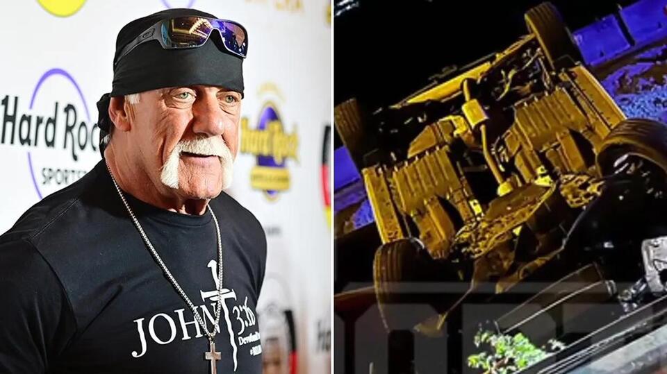 Hulk Hogan helps rescue teenager whose car flipped in crash - NewsBreak