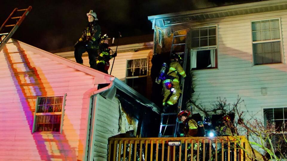 GALLERY: Two displaced following townhouse fire in Lancaster County ...