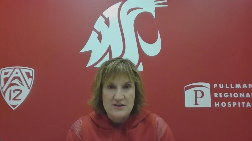 Wsu Womens Head Basketball Coach Kamie Ethridge Holds Media