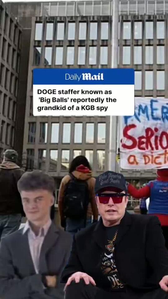 Edward Coristine, known as 'Big Balls', received attention for his role ...