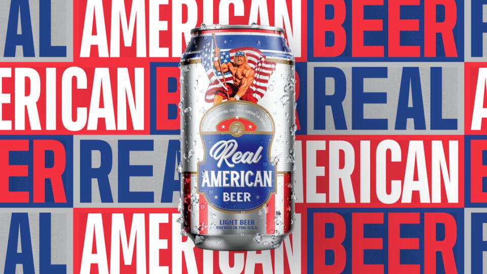 WWE Announces Partnership With Hulk Hogan's Real American Beer, Logos ...