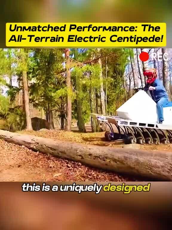 Unmatched Performance: The All-Terrain Electric Centipede! - NewsBreak