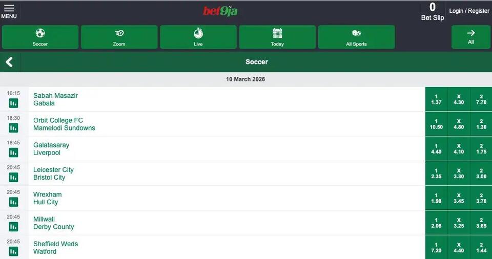 Bet9ja Mobile Lite Nigeria: How to Access lite.bet9ja.com - NewsBreak