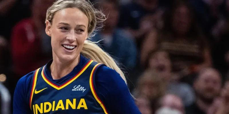Indiana Fever star Sophie Cunningham reveals WNBA fined her over spicy TikTok - NewsBreak