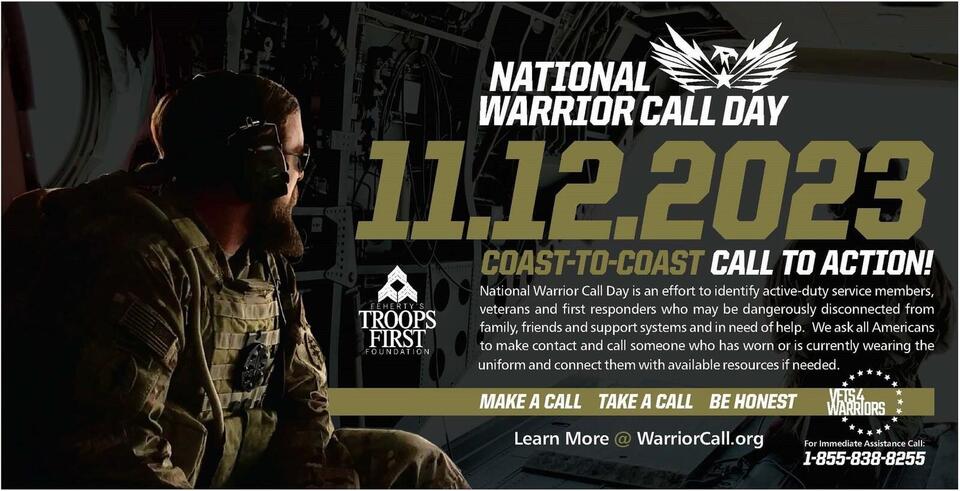 National Warrior Call Day Encourages Ocoee Citizens to Reach out to ...